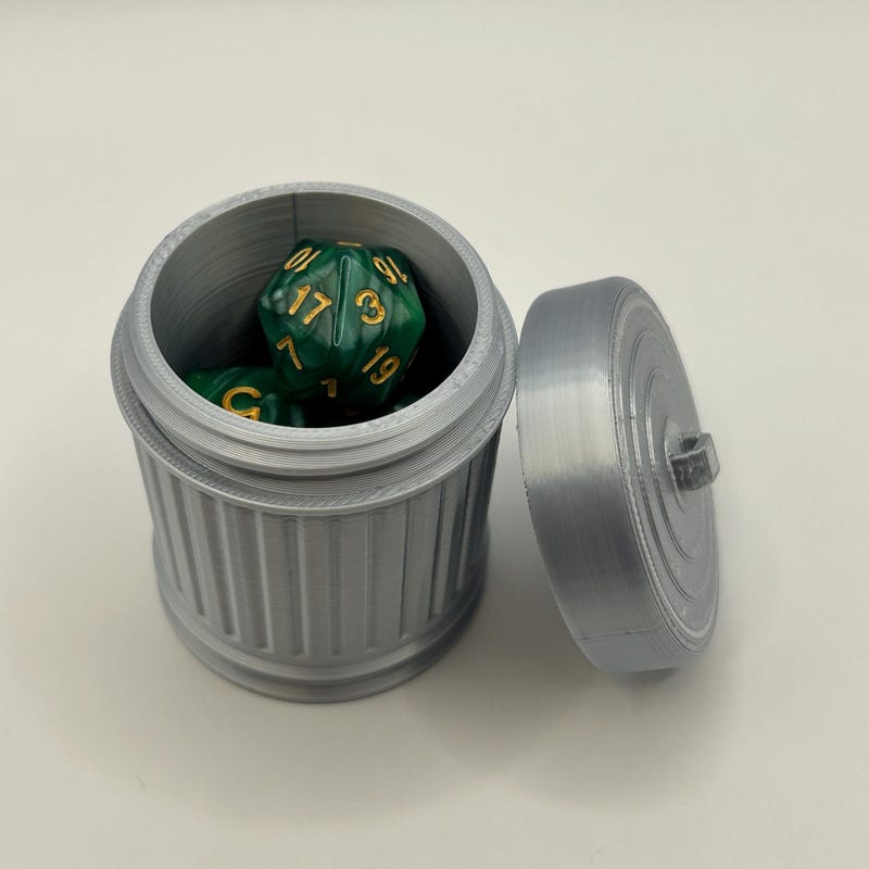 Metal Dnd Dice Container - Etsy