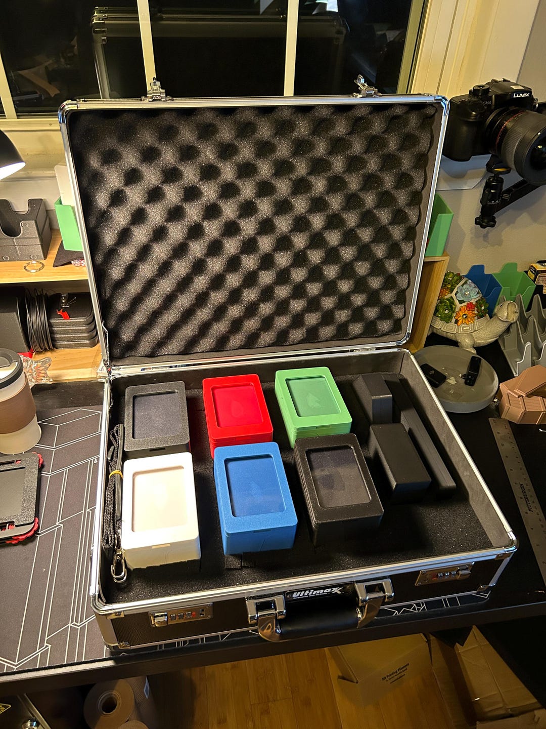 The Ultimate Commander Brief Case With Deck and Dice Boxes Included ...