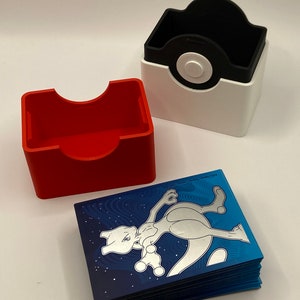 STL 3D Print Files For: the Pokémon Ball Deck Box - Pokémon Cards 3D ...