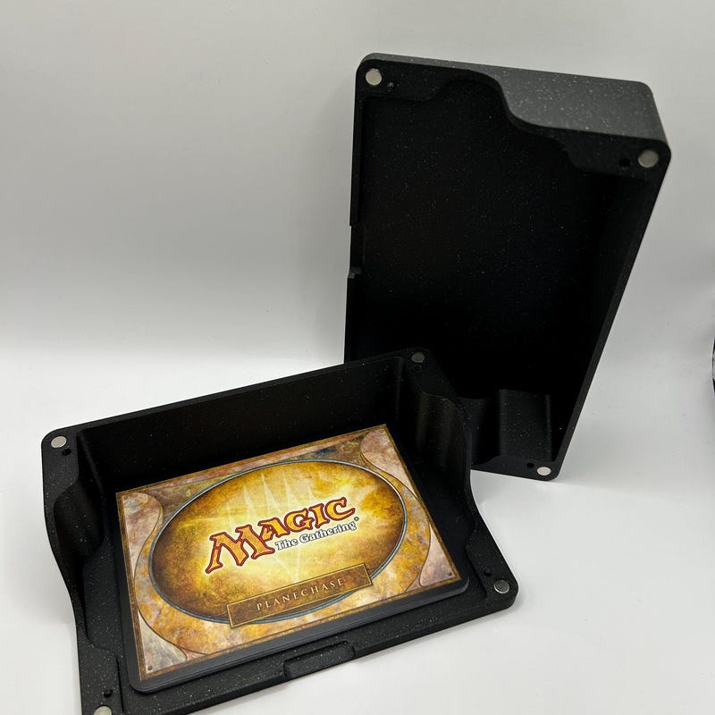 Black Color Card Sleeves - Etsy