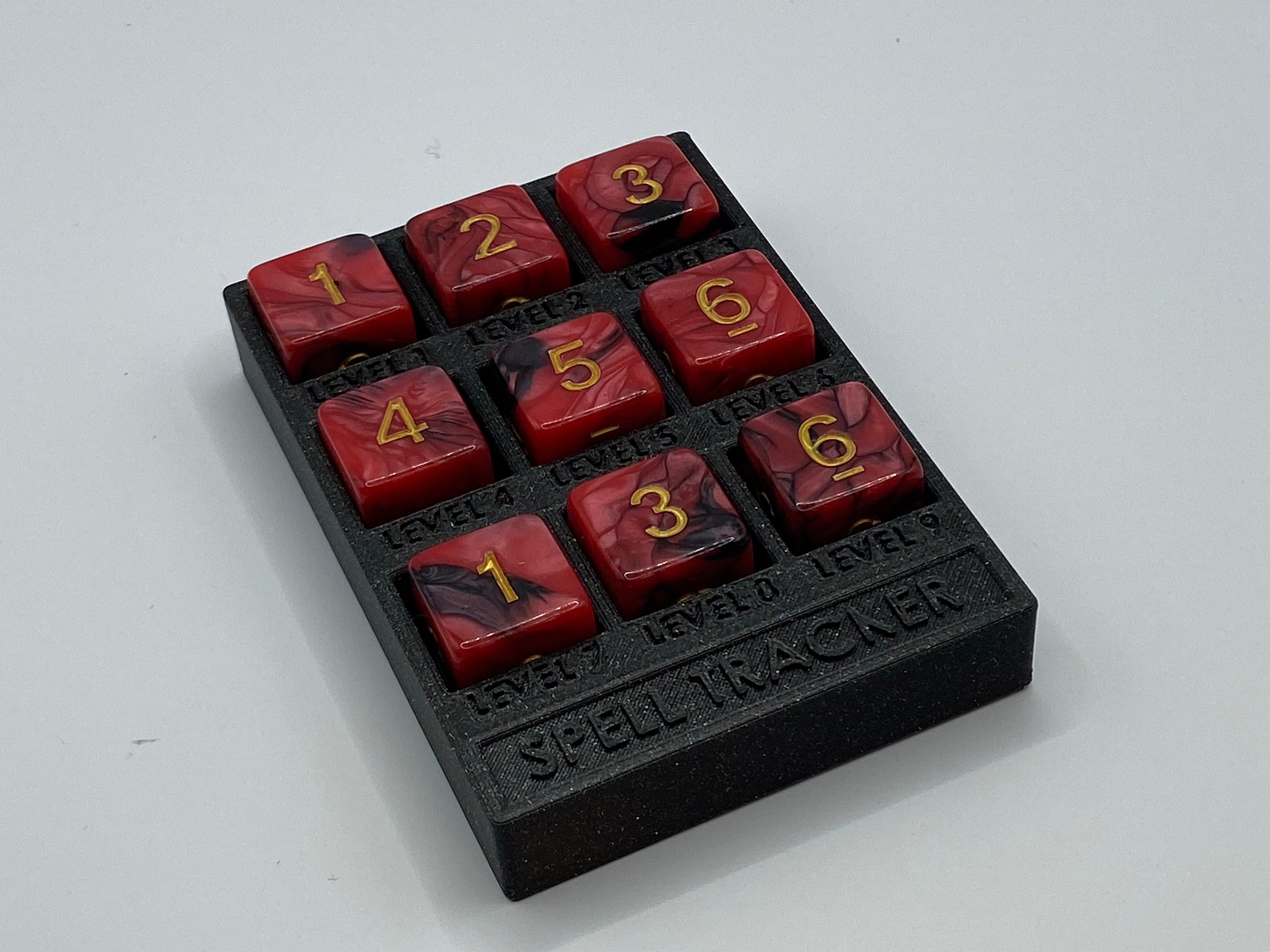 STL 3D Print File For: 3D Printed Role Playing Game Spell - Etsy Australia