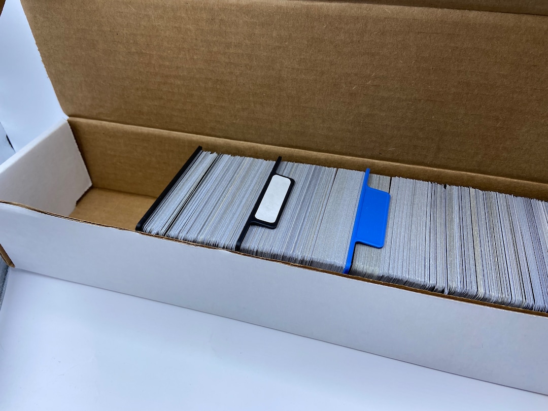 Card Sorting Box Dividers - Magic the Gathering - Pokemon - Yu-gi-oh ...