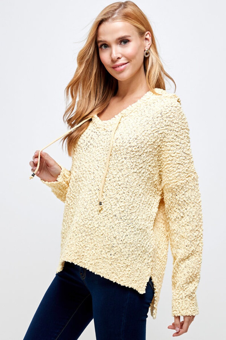 Women Cool Hoodies / Women's Casual Hoodie Sweater / V-neck Long Sleeve ...