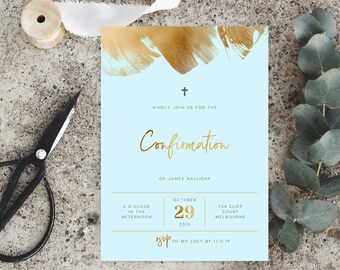 Confirmation Invite INSTANT DOWNLOAD Confirmed Invitation | Etsy