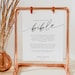 Sign Our Bible Sign, Printable Wedding Christian Guestbook, Minimal ...