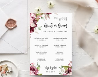 Call Anyone but the Bride - Etsy