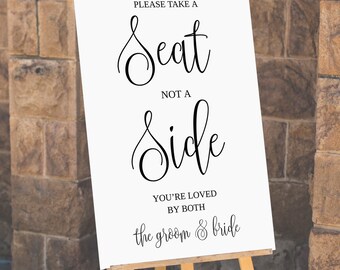 We Are Family Seating Sign | Etsy