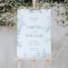 Toile Wedding Welcome Sign, Editable Ceremony or Reception Sign, Dusty ...