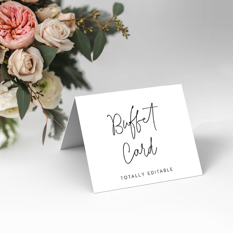 Buy Food Buffet Name Tag Online In India - Etsy India