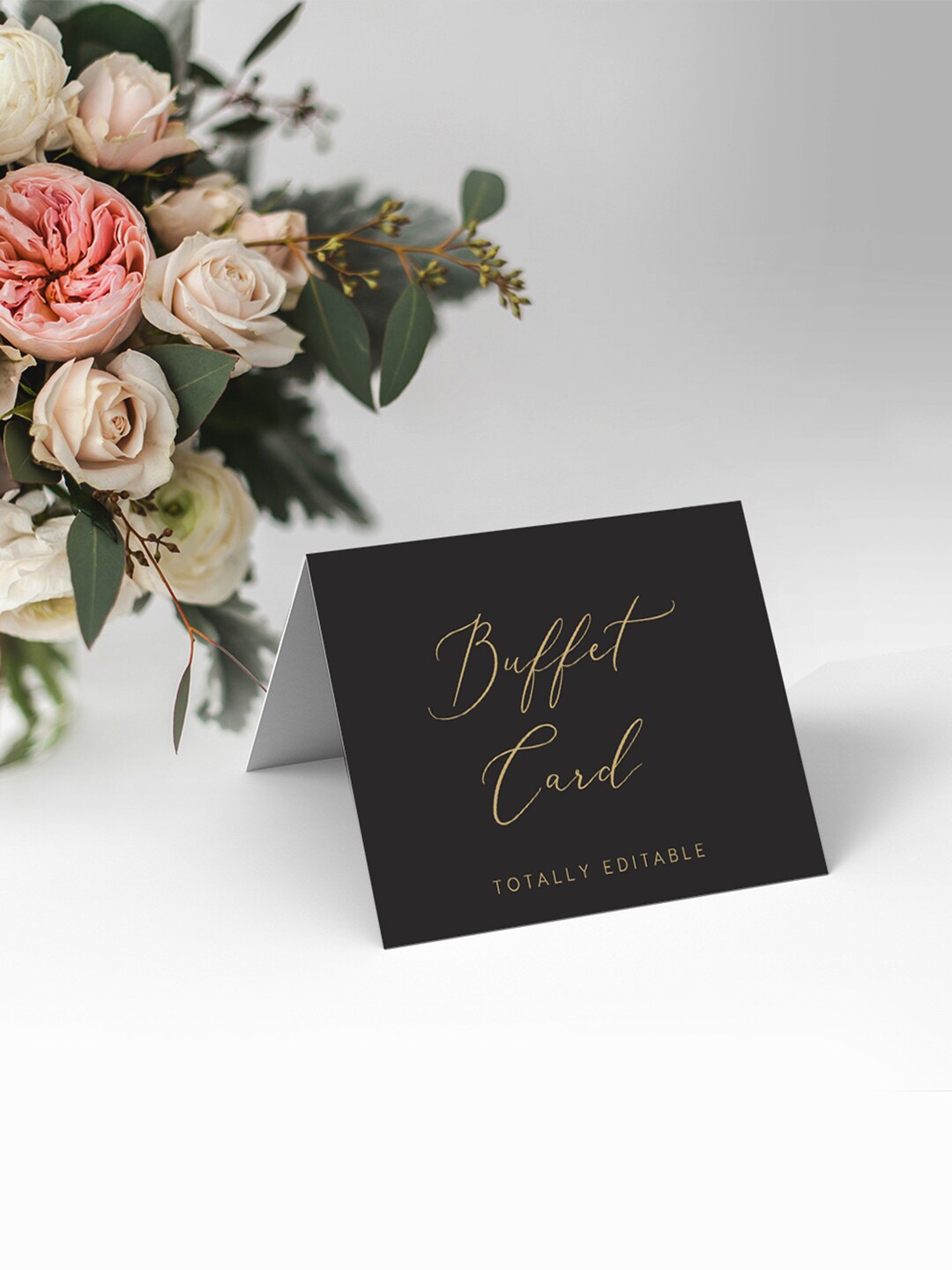 Buffet Card Template INSNTANT DOWNLOAD Wedding Food Label, Buffet ...