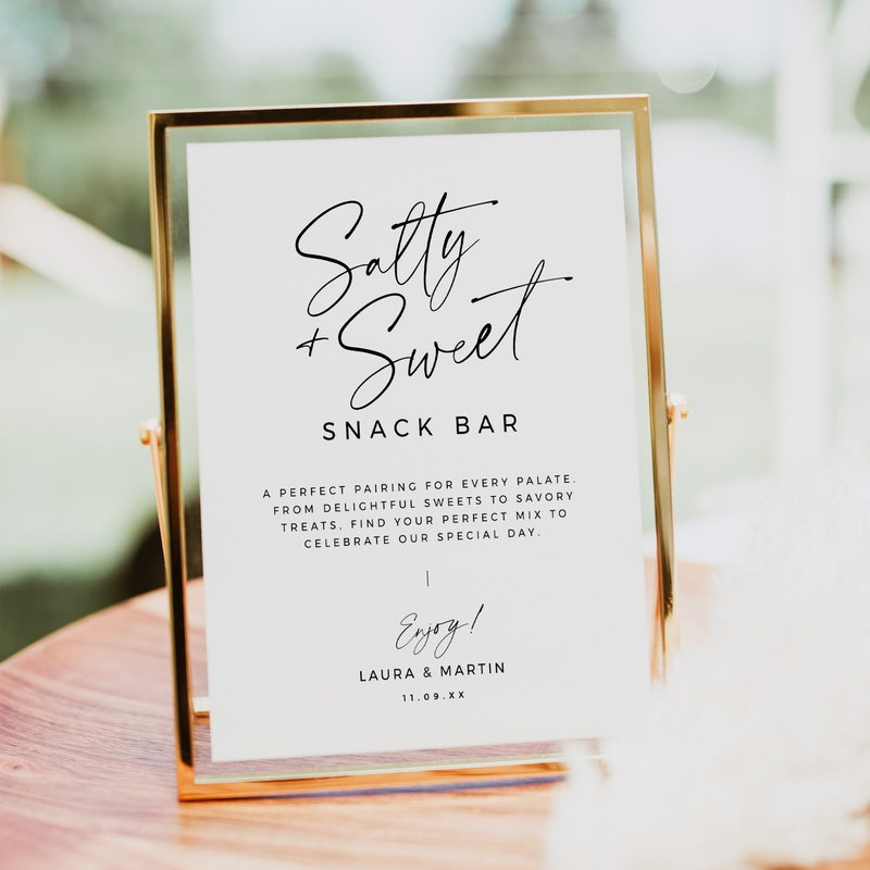 Snack Bar Sign - Etsy