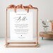 Sign Our Bible Sign, Printable Wedding Christian Guestbook, Minimal ...