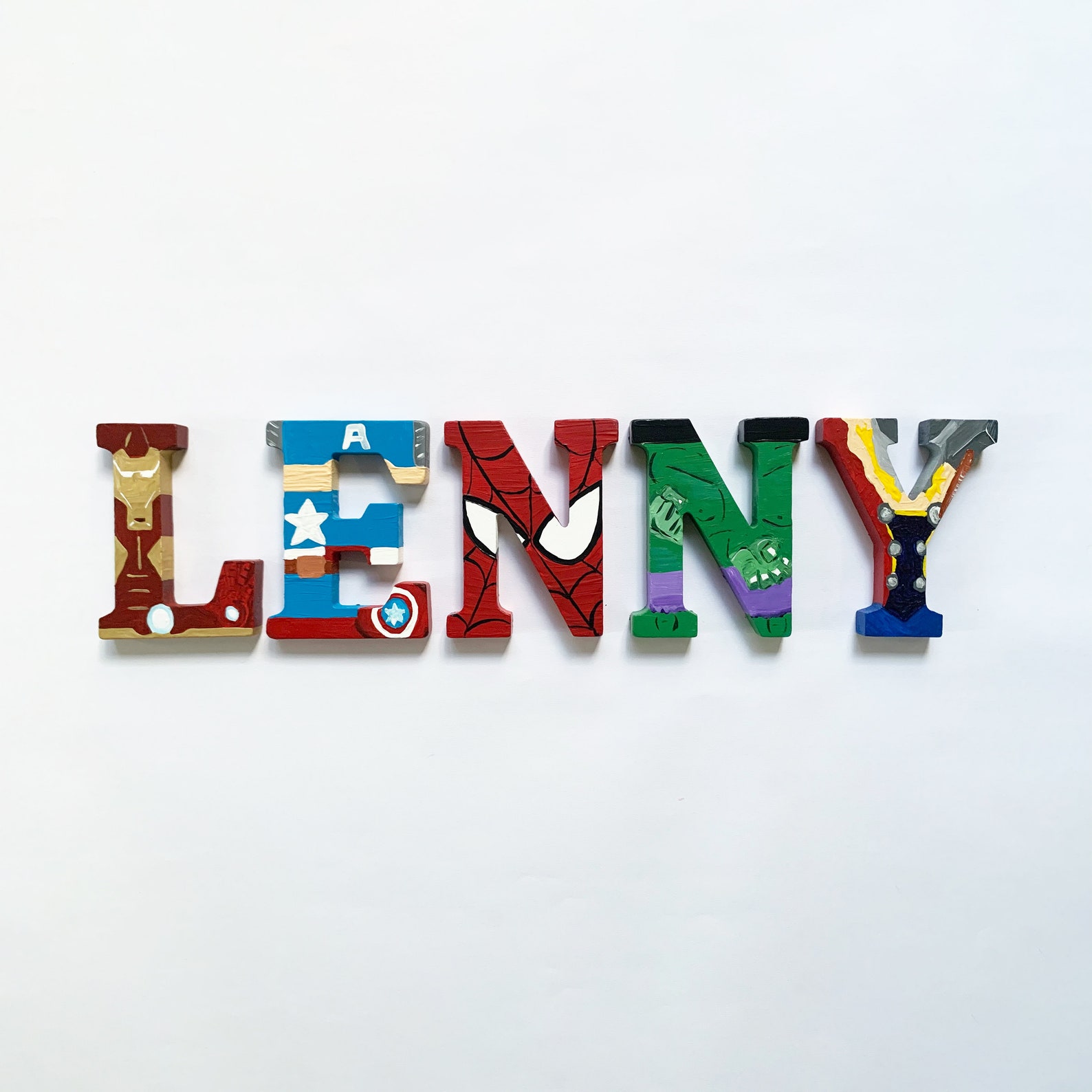 Wooden Character Letters, Wooden Floral Letters, Wooden Animal Letters ...