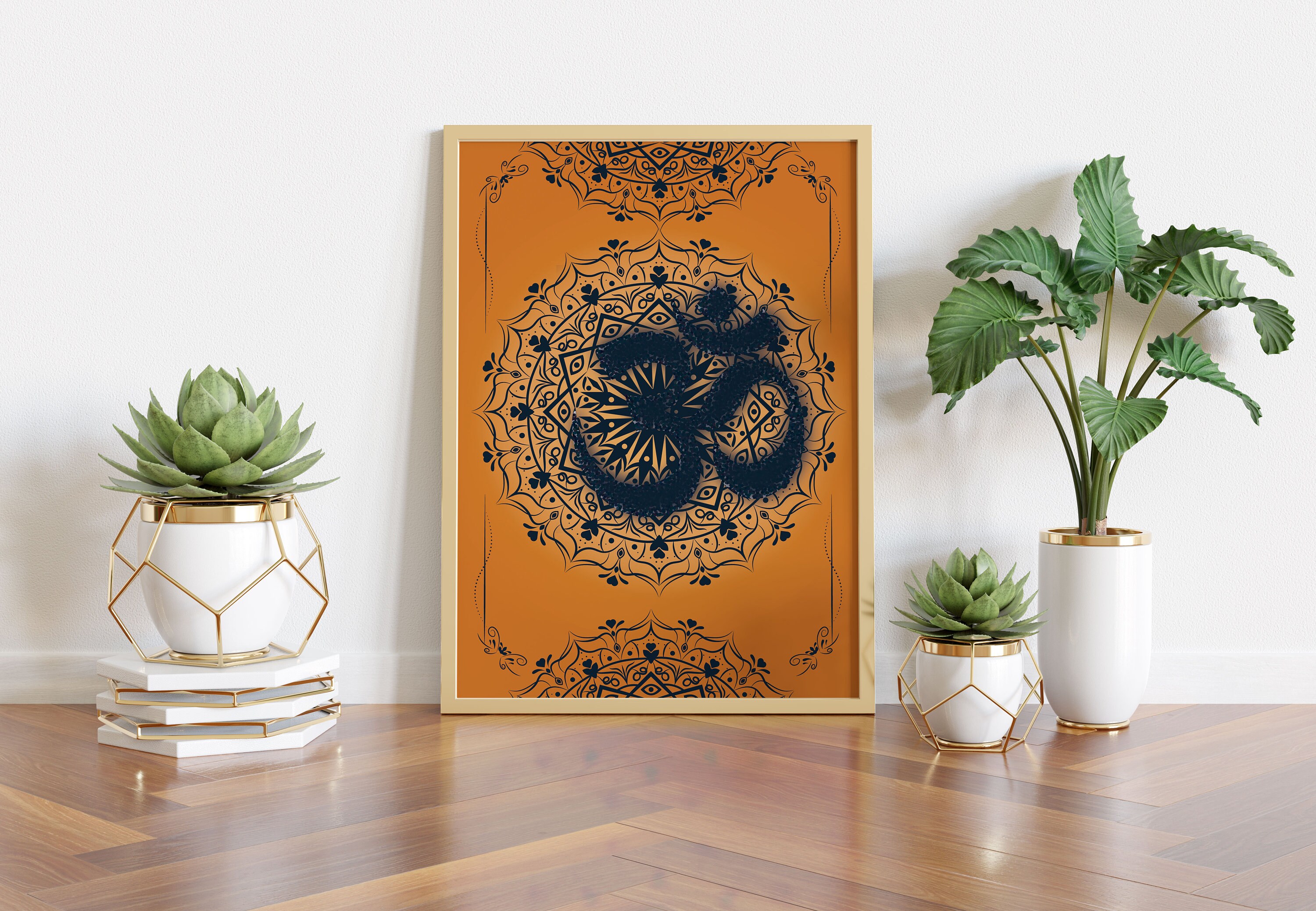 Mandala Templates Mock Up, Add Your Own Mantras or Shlokas, Customized ...