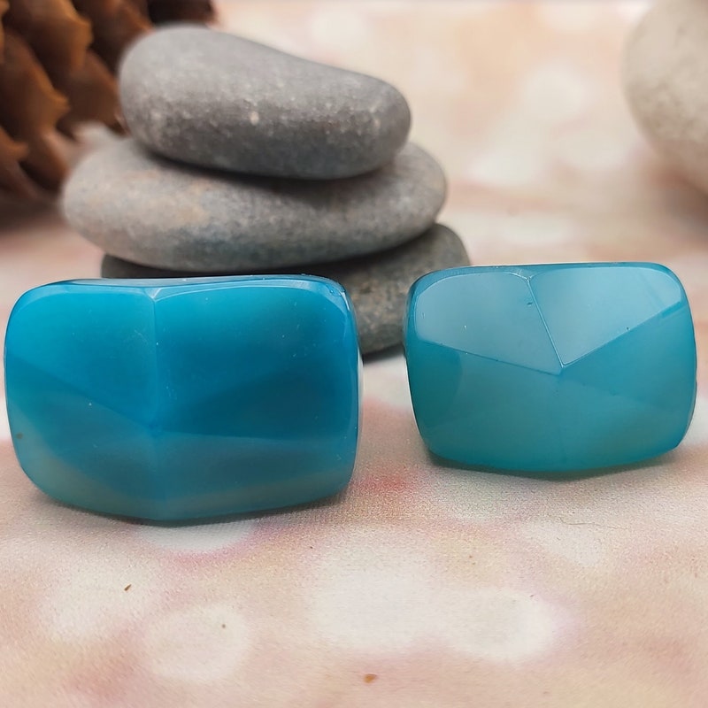 Blue Gemstone Ring - Etsy