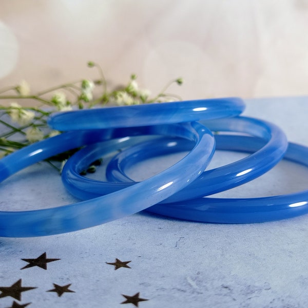 Stone Bangles - Etsy