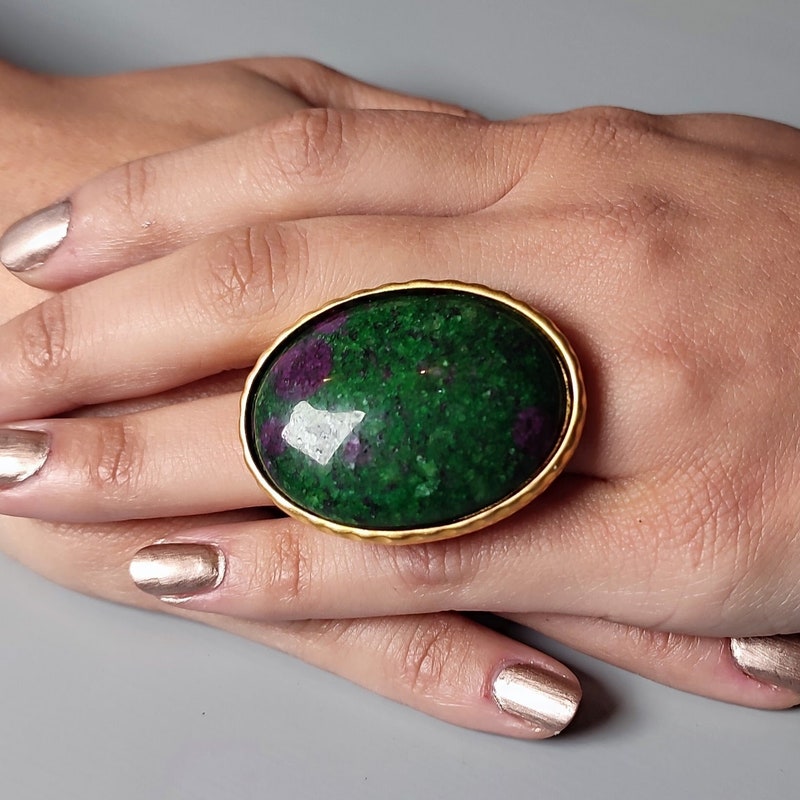 Large Gemstone - Etsy