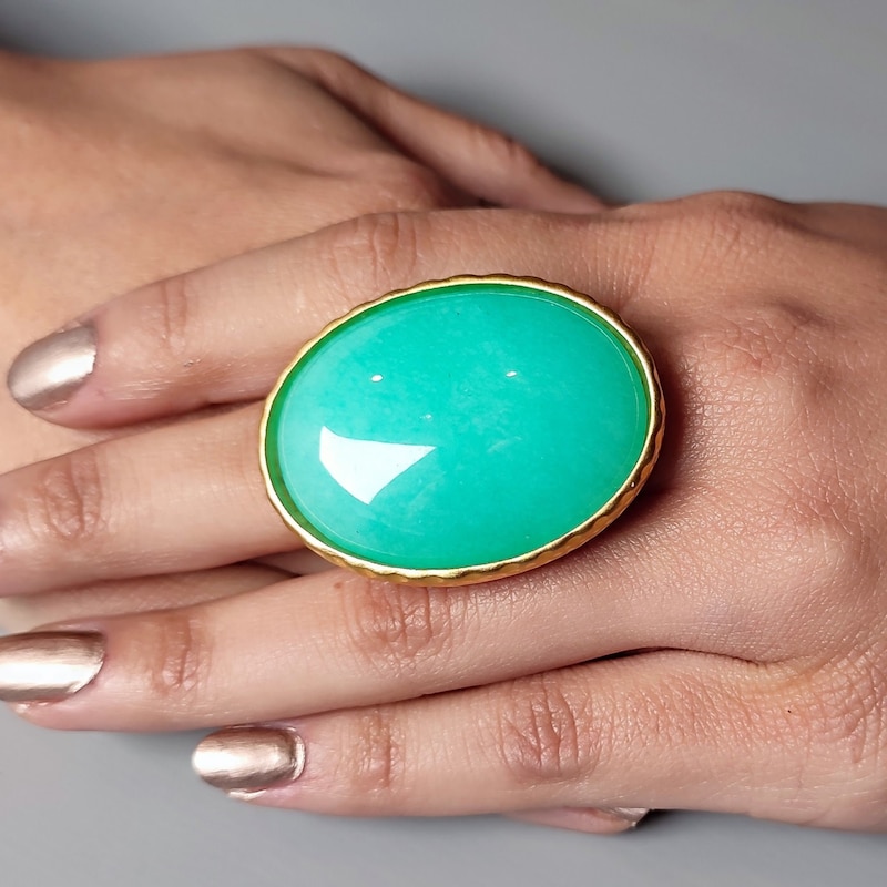 Bold Gold Ring - Etsy