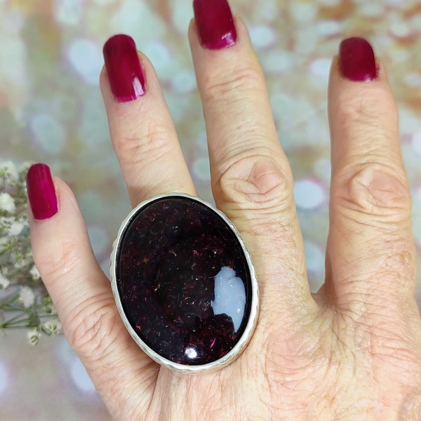 Large Garnet - Etsy