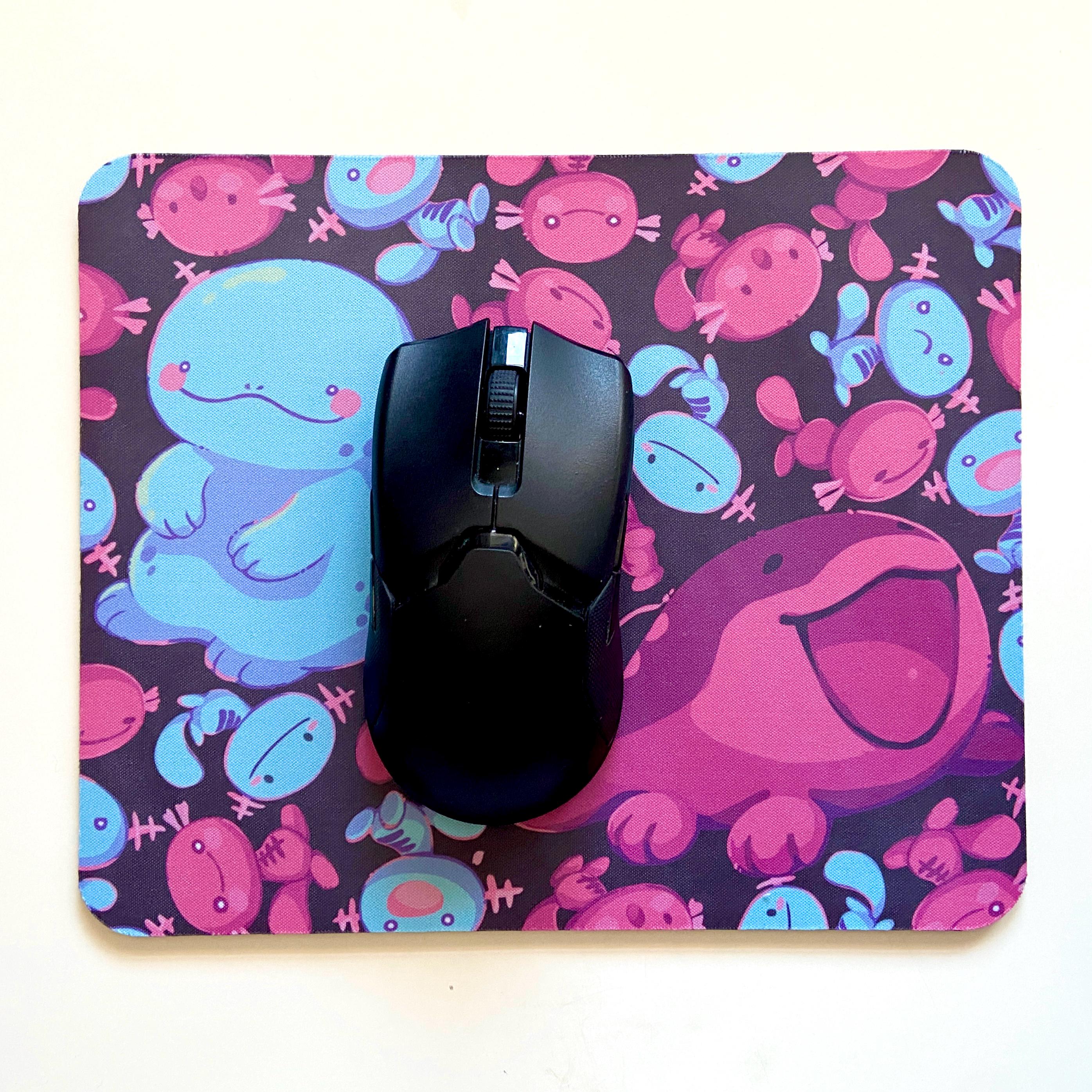 Pokemon Mousepad Gengar Dragonite Wooper - Etsy