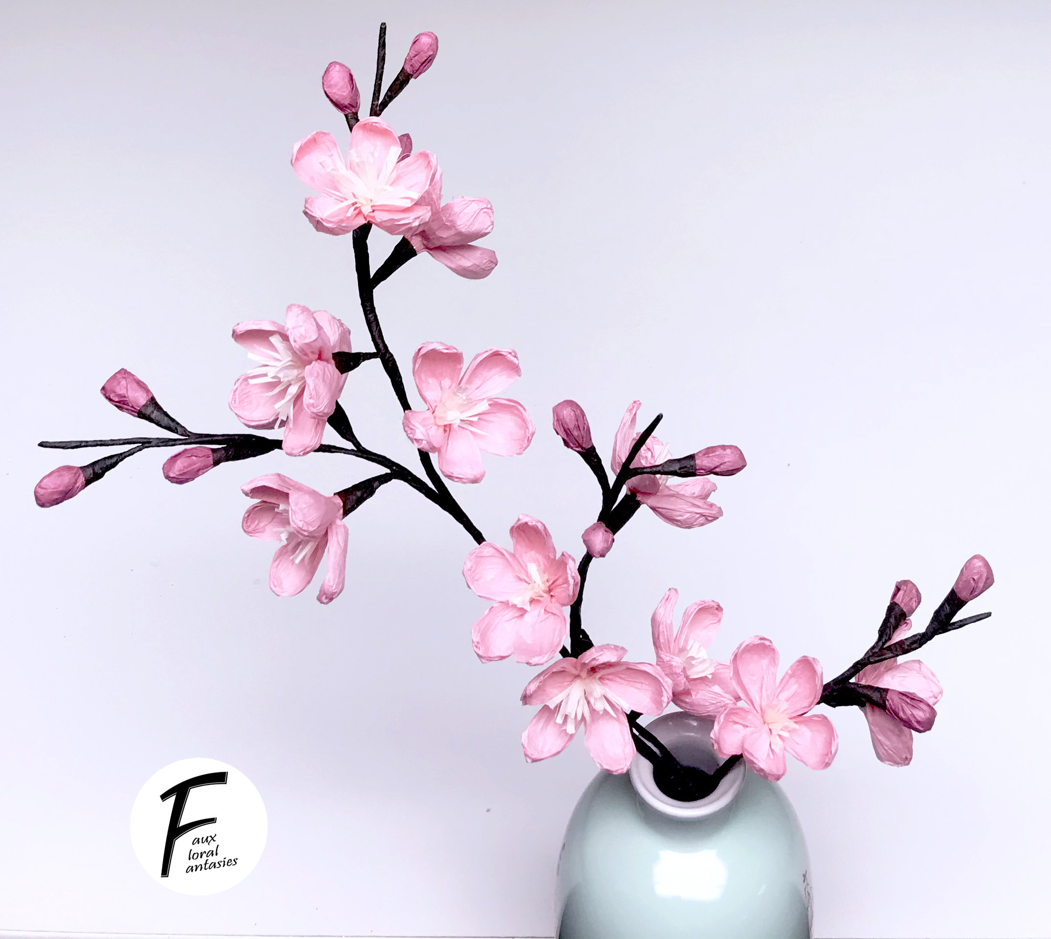 DIY Paper Flower Kit: Cherry Blossom Set of 1 Branch Gift - Etsy