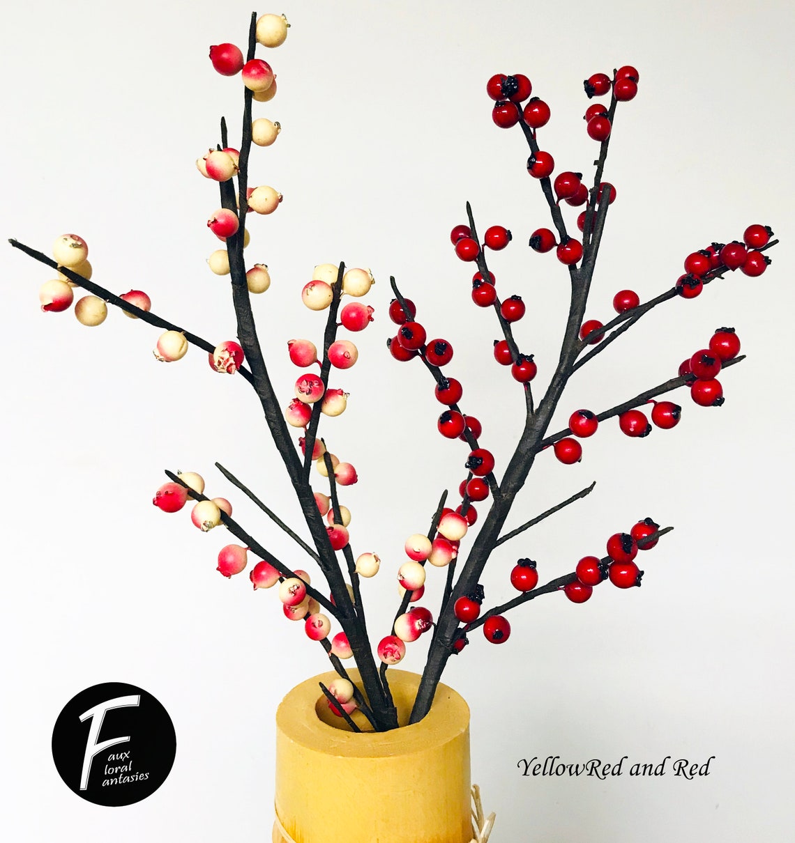 DIY Paper Flower Kit: Berry Branches Set of 2 Branches - Etsy