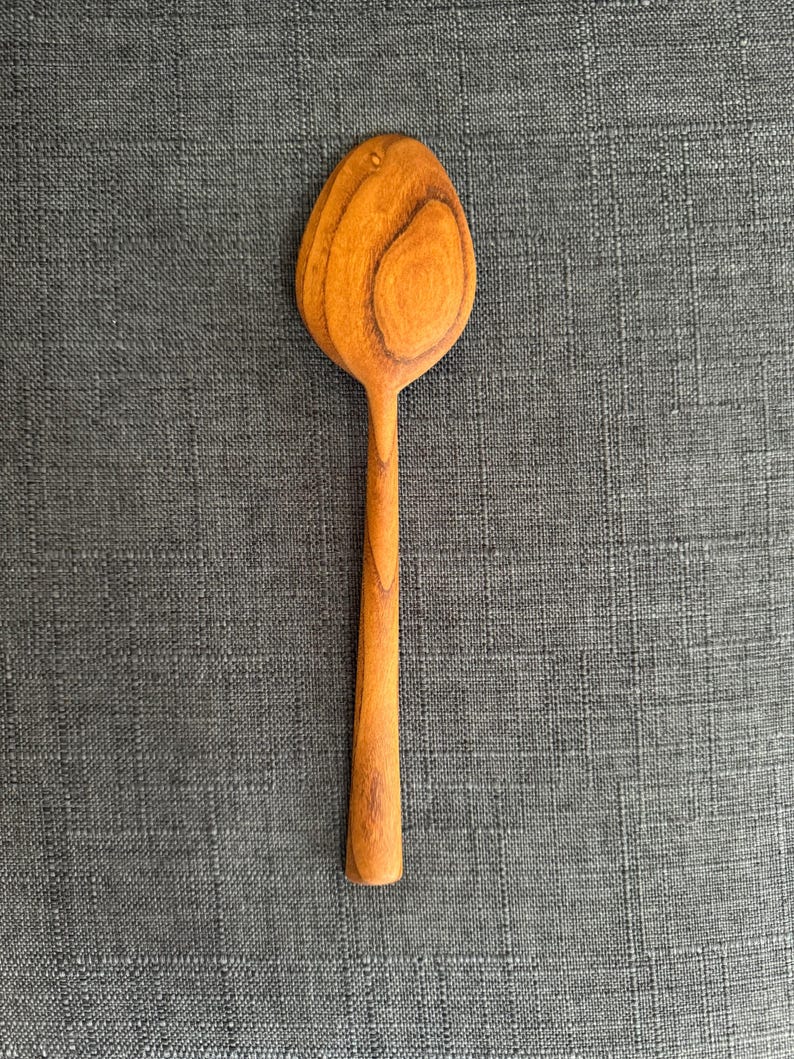 Hand Carved Olive Wood Spoon, Kitchen Utensil, Eco-friendly - Etsy