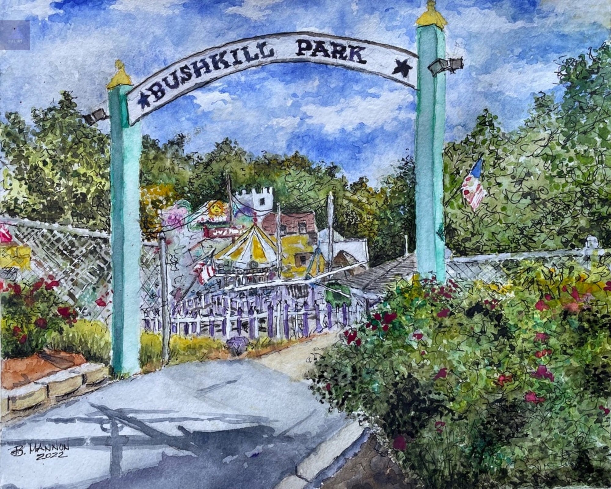 Bushkill Park in Easton, PA. - Etsy