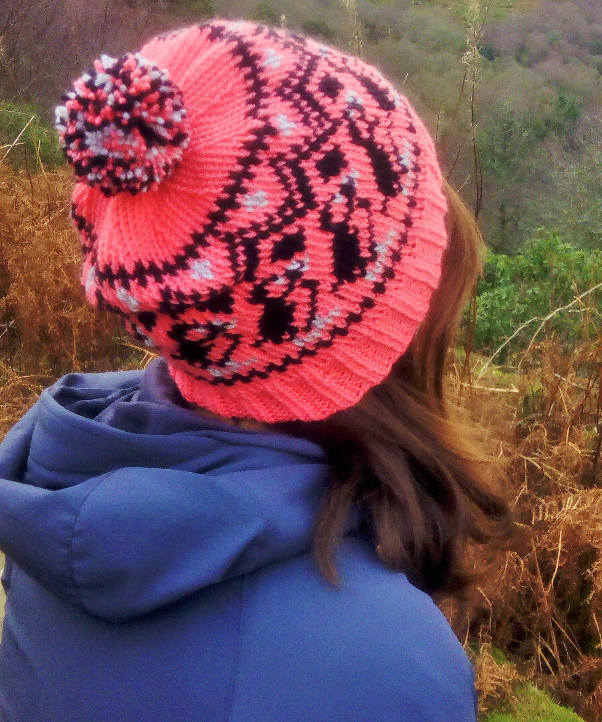 Puffin Hat PDF Knitting Pattern, Fair Isle Hat Easy Knit Pattern - Etsy