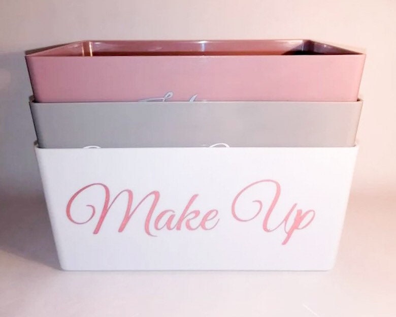 Personalised Plastic Storage Boxes Kitchen Storage | Etsy