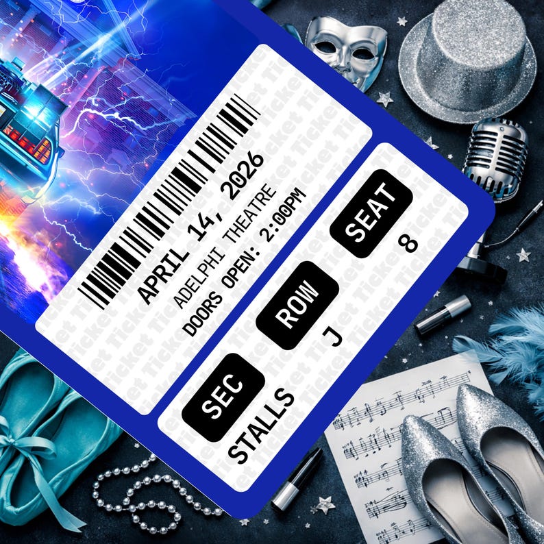 Event Gift Ticket, Concert, Musical, Souvenir, Memorabilia, Broadway ...