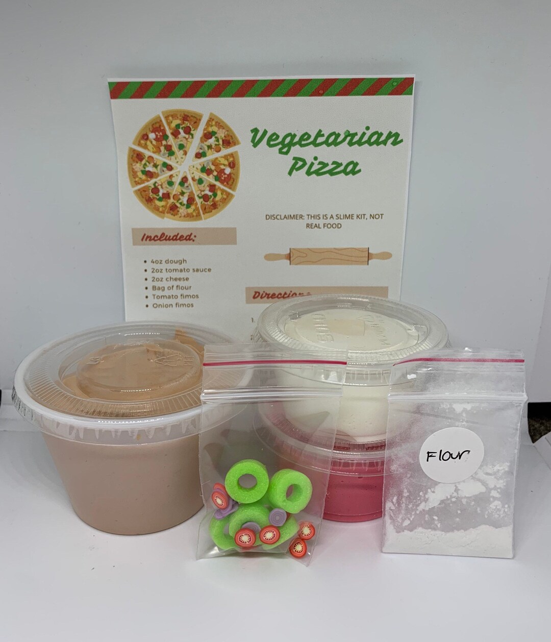 Pizza Cooking Kit, Slime Kit, Slime Baking Kit, Slime Cooking Kit - Etsy