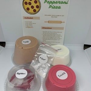 Pizza Cooking Kit, Slime Kit, Slime Baking Kit, Slime Cooking Kit - Etsy