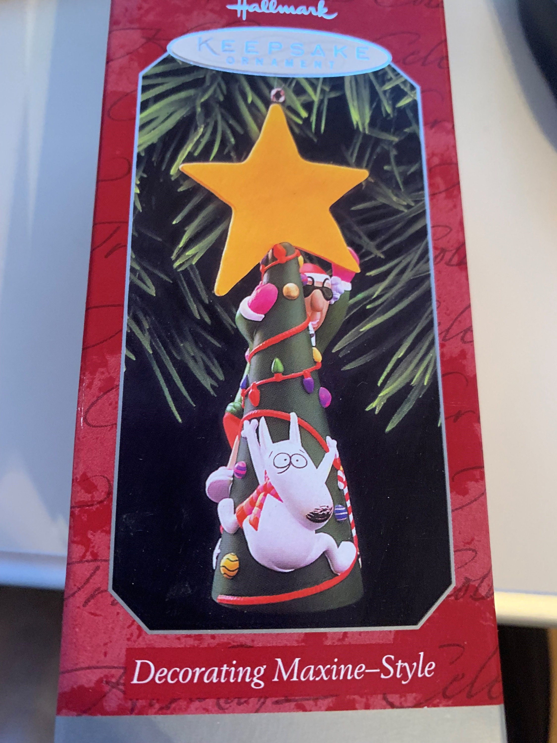 1998 Decorating Maxine Style Hallmark Ornament - Etsy