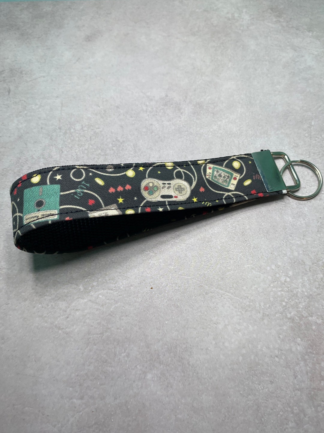 Classic Video Game Controllers Wristlet Lanyard - Etsy