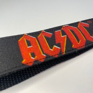 AC/DC 80’s Iconic Heavy Metal Rock Band Wristlet Keychain Lanyard - Etsy