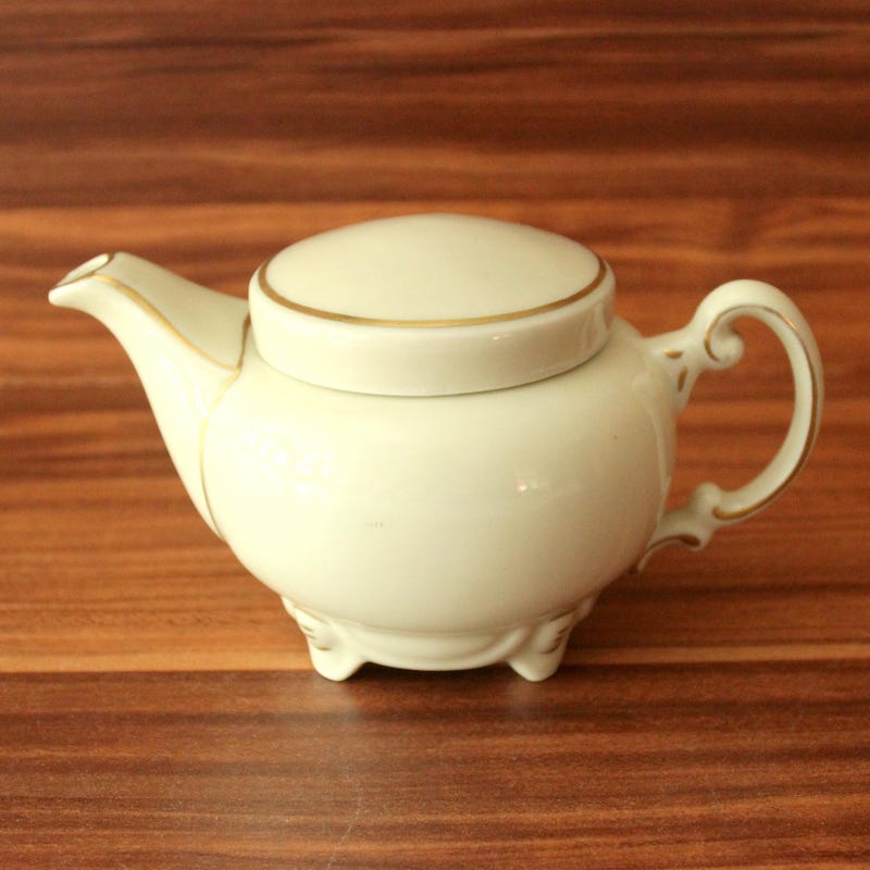 German Bone China Teapot - Etsy UK