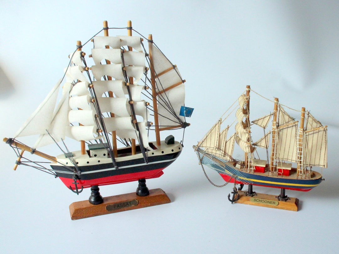 Miniature Ships Sailing Ships Schooner Passat Maritime Decoration ...