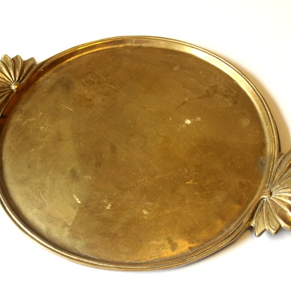 Solid Brass Tray - Etsy