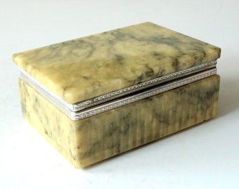 Alabaster Onyx Box - Etsy