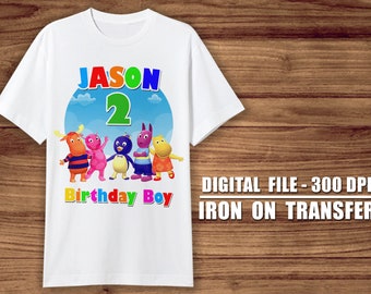 Backyardigans Birthday Shirt - Etsy