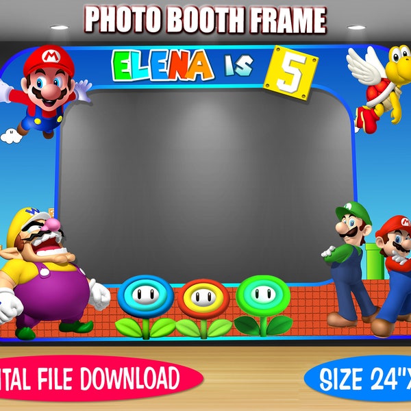 Mario Bros Inspired - Etsy