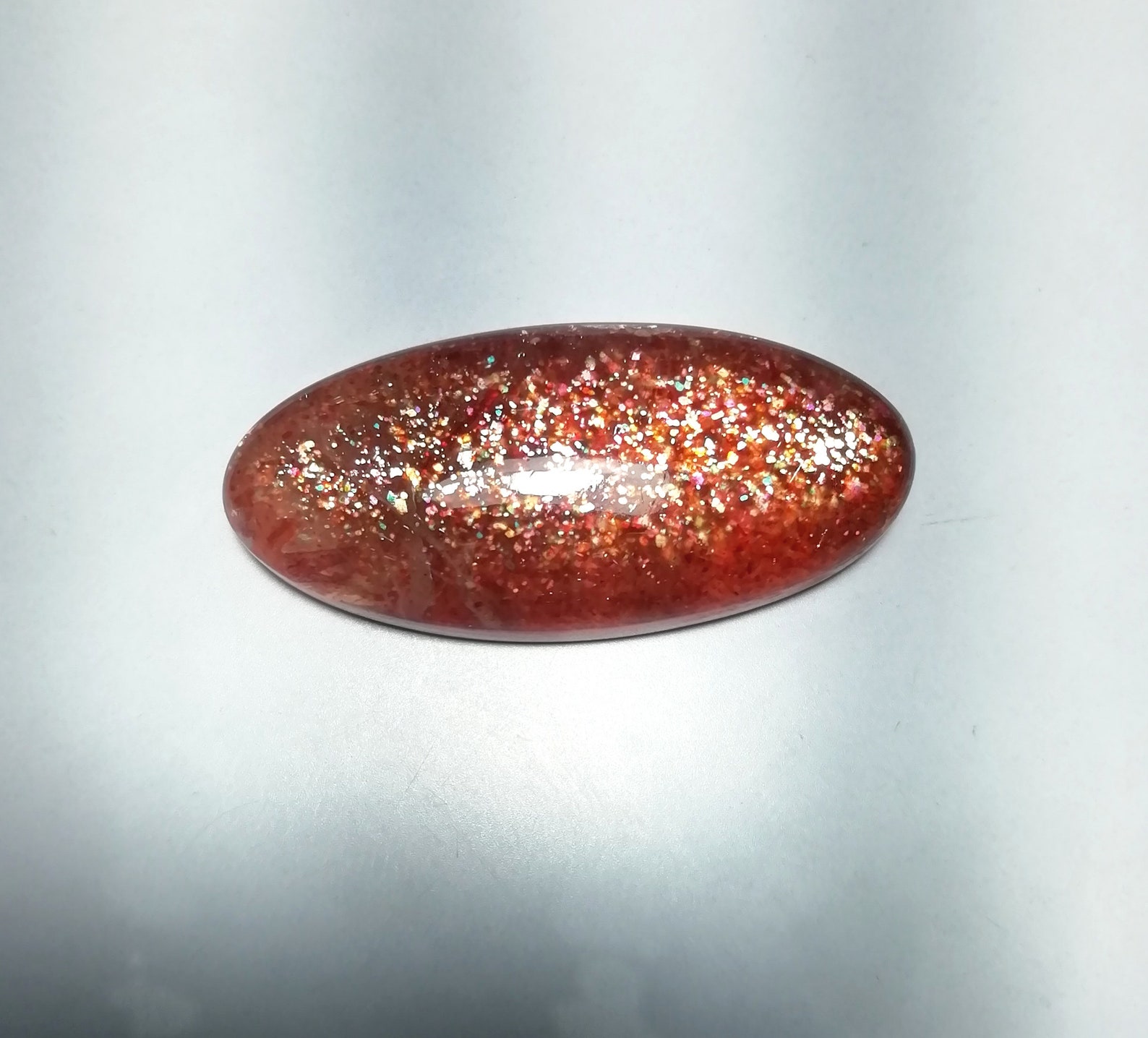 Natural Sparkle Stars Sunstone Feldspar Loose Cabochon Rainbow - Etsy