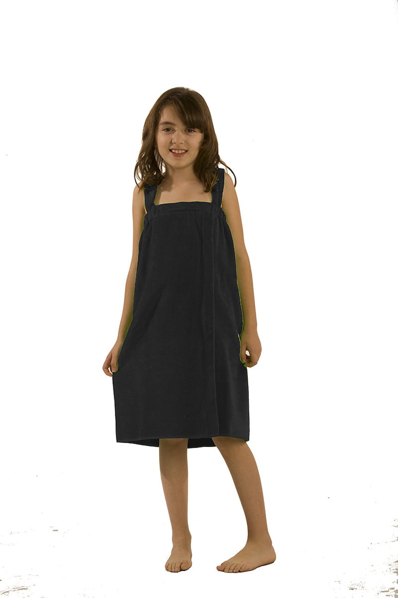Personalized Terry Cotton Spa Wrap for Girls - Solid Color Spa Wrap ...