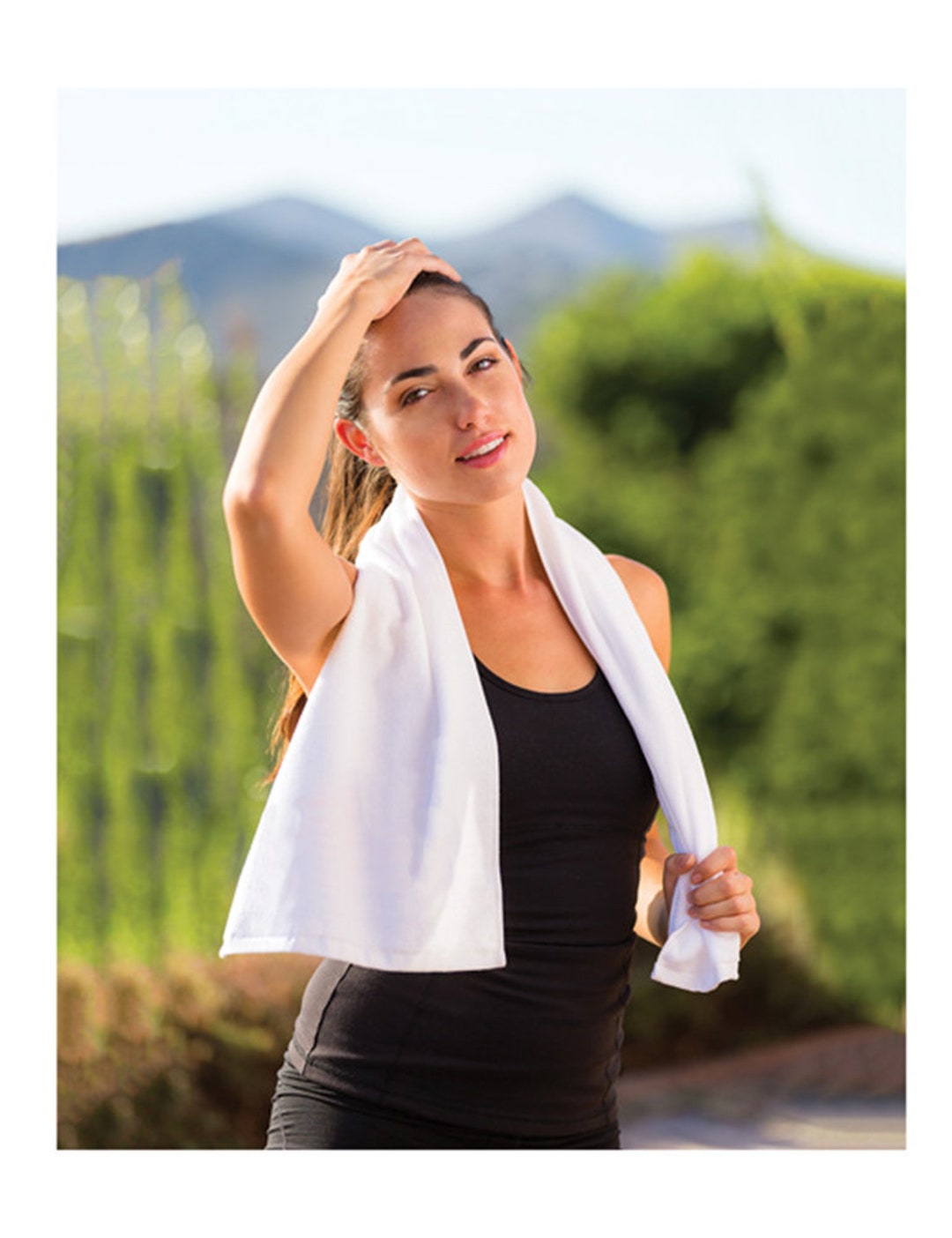 Personalized Initial, Name and Monogram Fitness Gym Towels - Loop Terry ...