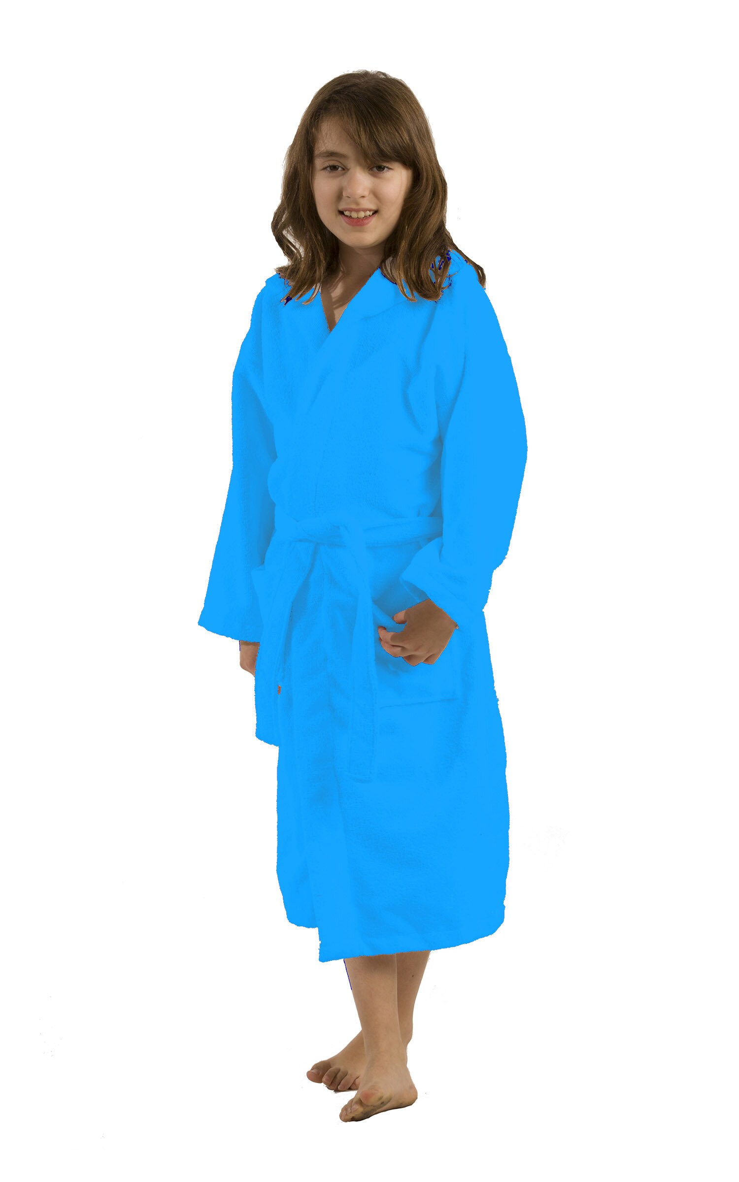 Personalized Microfiber Hooded Robe for Boys and Girls, Unisex Kids ...