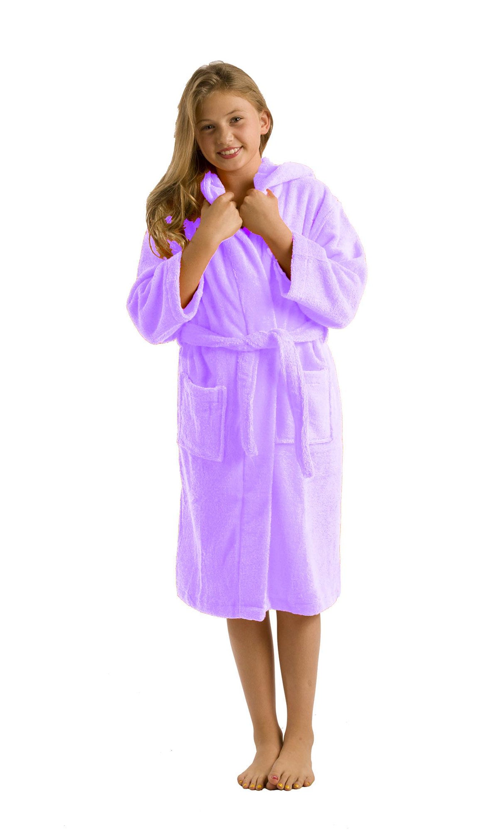 Personalized Extremely Soft and Plush Coral Fleece Hooded Robe for Boys ...