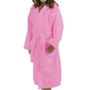 Personalized Microfiber Hooded Robe for Boys and Girls, Unisex Kids ...
