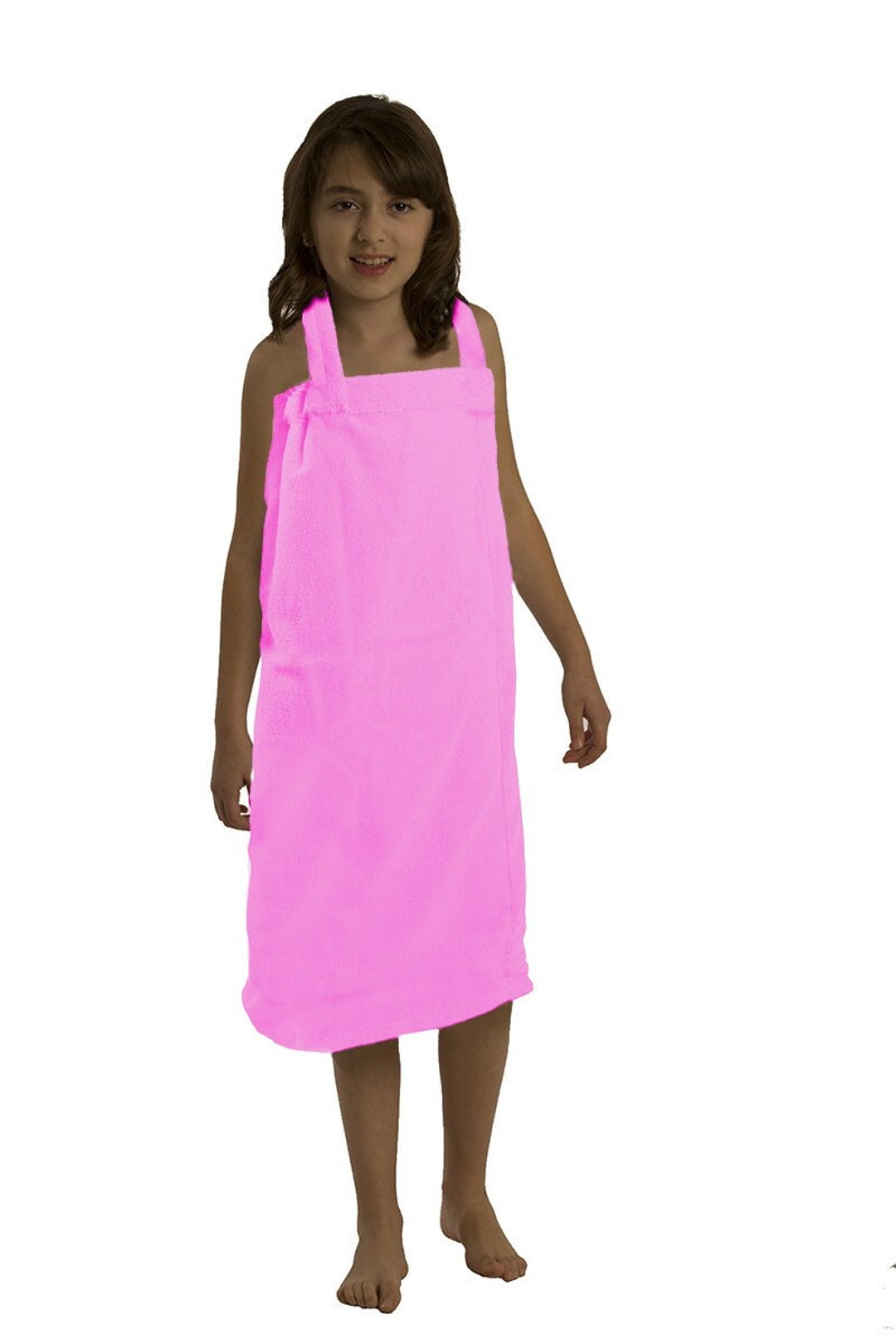 Personalized Microfiber Spa Wrap for Girls - Solid Color Spa Wrap ...
