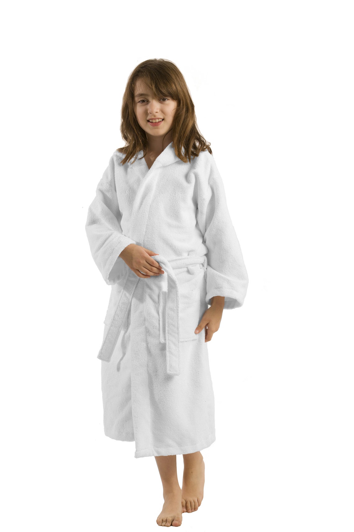 Personalized Microfiber Hooded Robe for Boys and Girls Unisex | Etsy